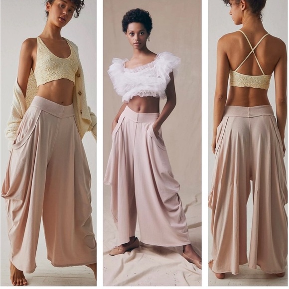 Free People | Pants & Jumpsuits | Intimately X Free People Rose Dust ...